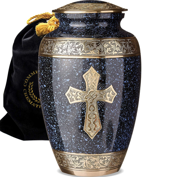 Urns For Human Ashes | Metal Urns | Cremations Urns Tagged "Black ...